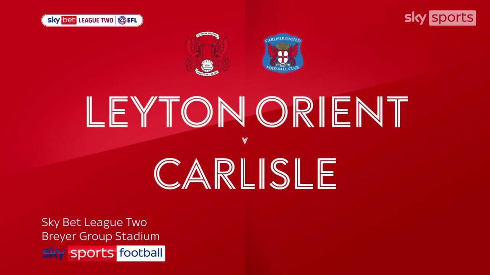 Leyton Orient 1-0 Carlisle: Jon Mellish own-goal earns O's victory ...