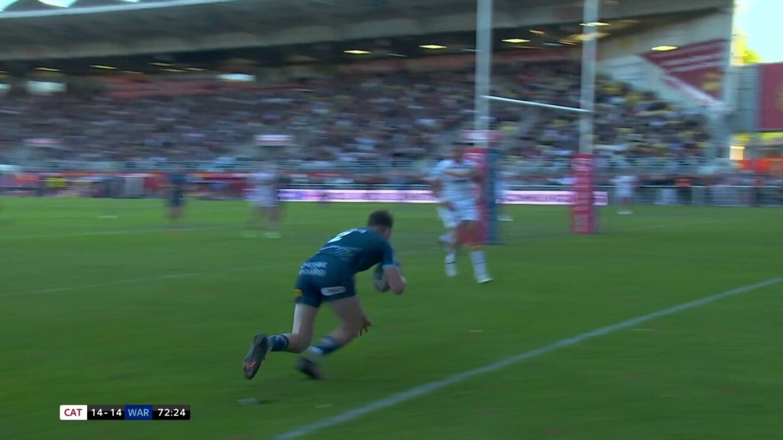 Josh Thewlis gives Warrington Wolves late lead | Rugby League News ...