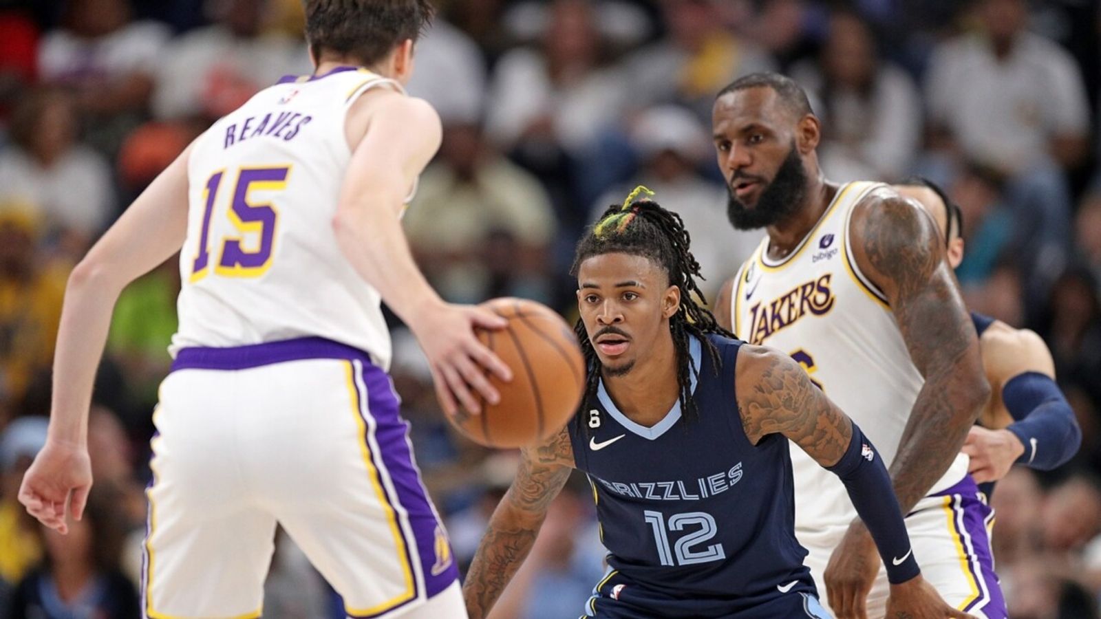 Los Angeles Lakers 128-112 Memphis Grizzlies | NBA playoff highlights ...