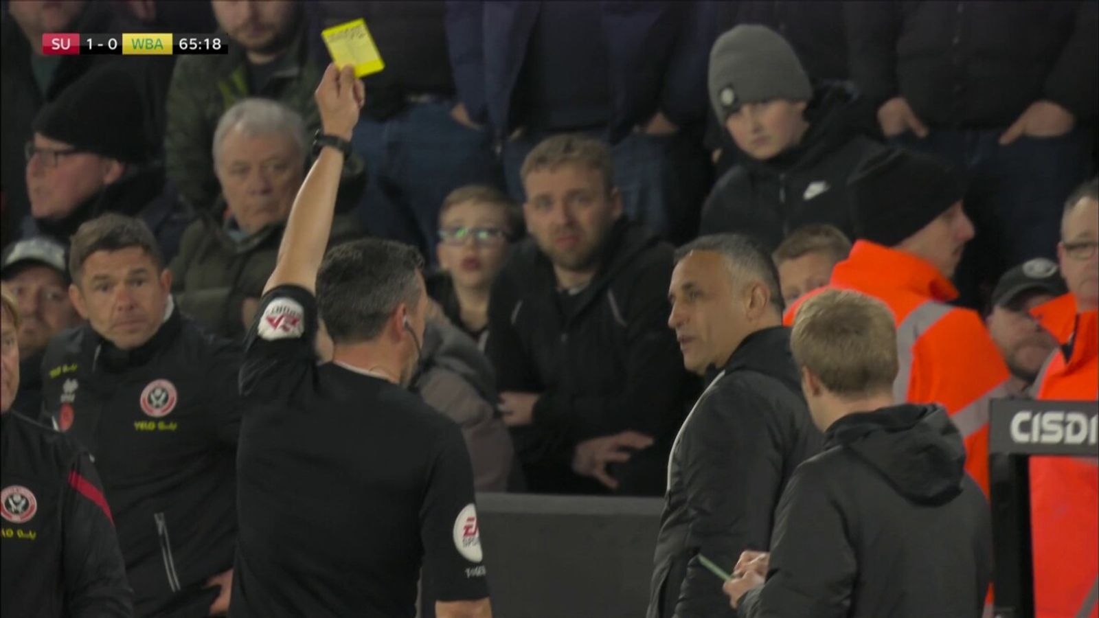 Tempers flare as Jack Lester shown yellow! | Football News | Sky Sports