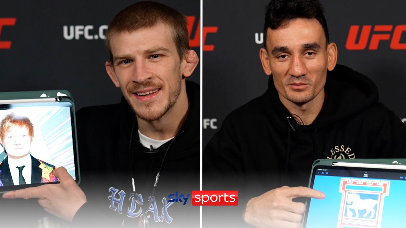 'Ed Sheeran is from England?!' | Arnold Allen and Max Holloway in ...