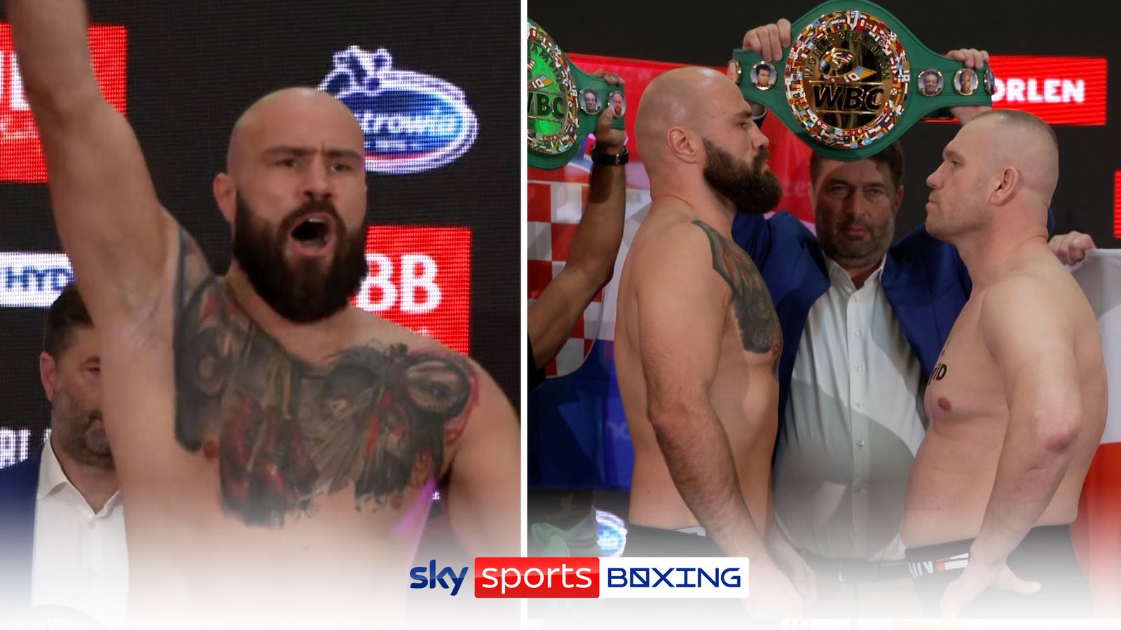 Pumped up Alen Babic ready for war at weigh-in! | Boxing News | Sky Sports