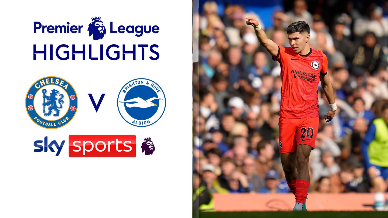 Chelsea 1-2 Brighton| Premier League highlights | Football News | Sky ...