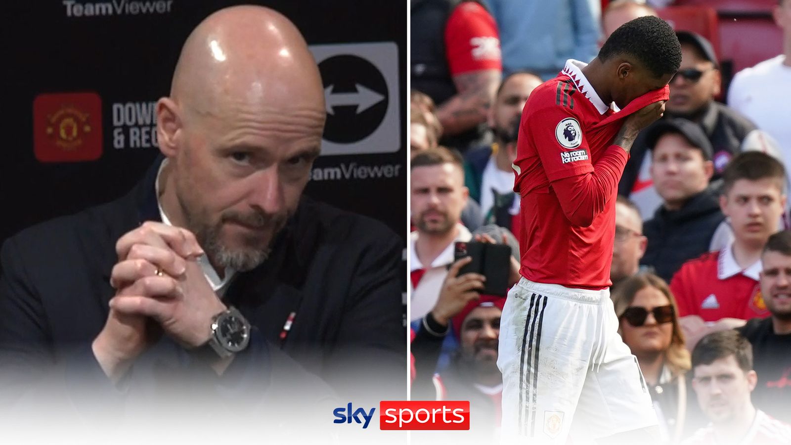 Marcus Rashford injury mars Man Utd's win over Everton as Erik ten Hag calls for more ...