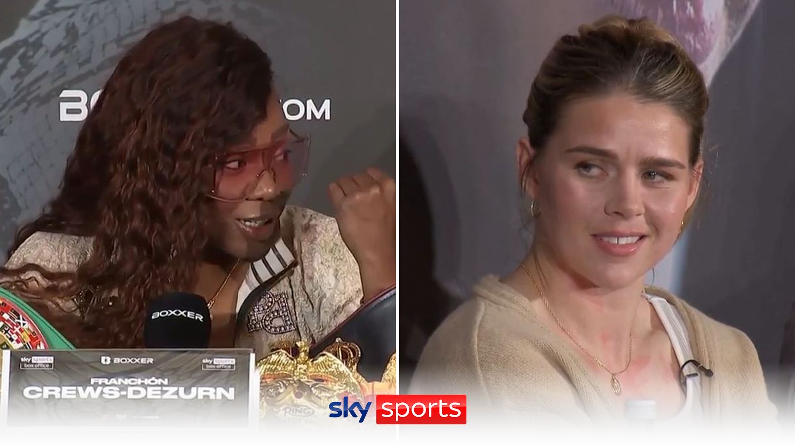 Franchon Crews-Dezurn's fiery message to Savannah Marshall: When you ...