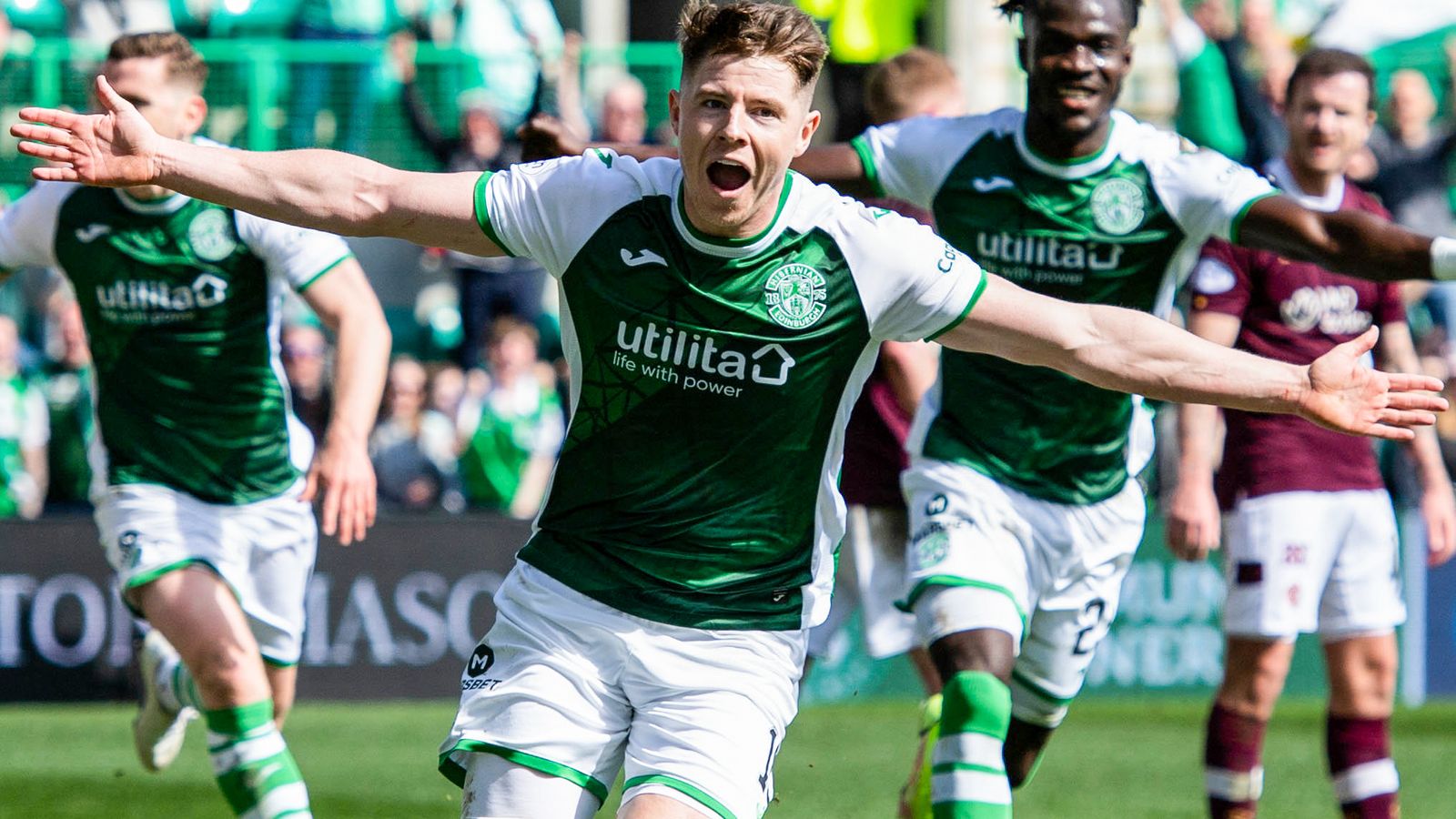 Hibernian 1 - 0 Hearts - Match Report & Highlights