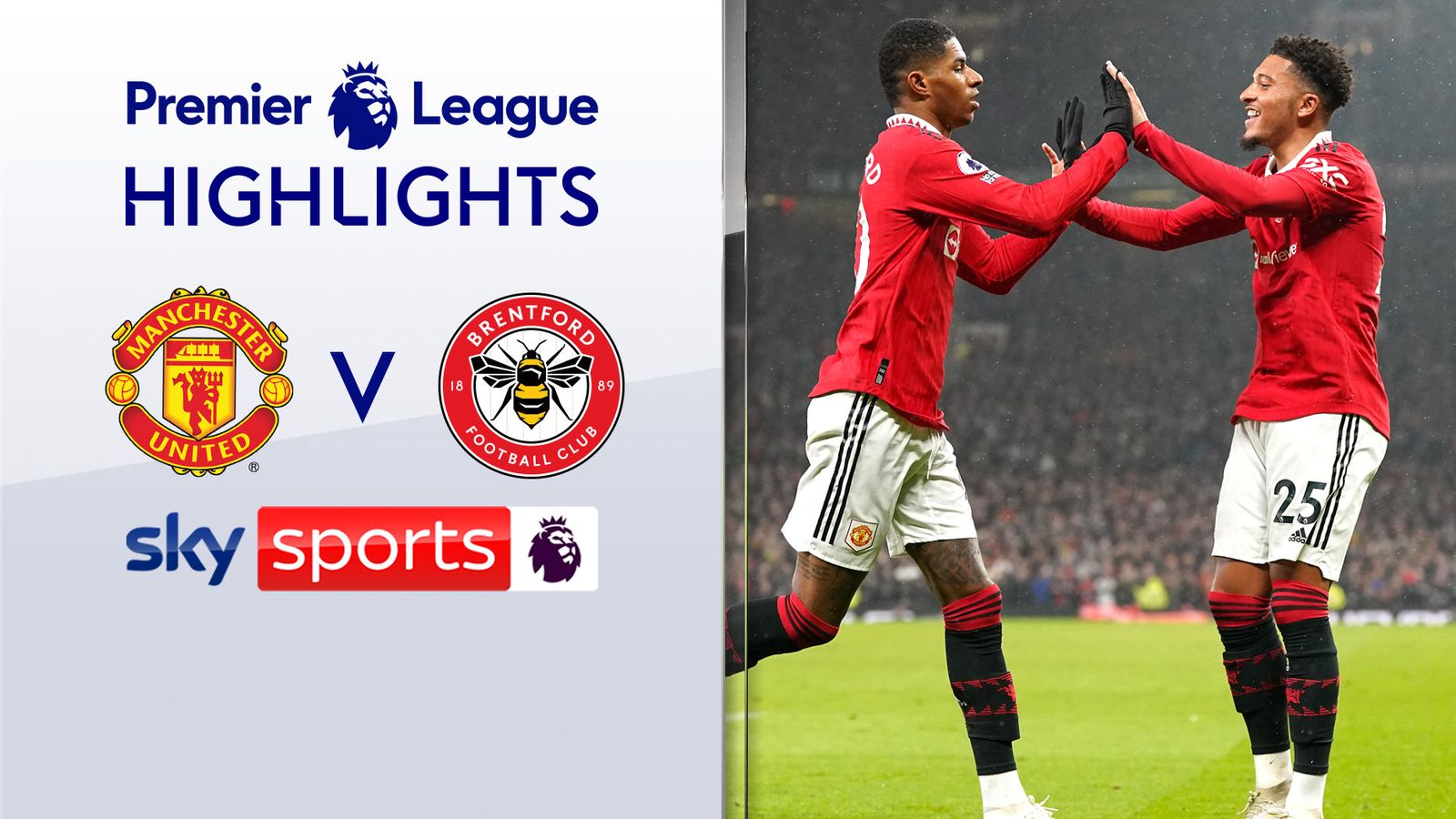 Manchester United 1-0 Brentford | Premier League highlights | Football News | Sky Sports
