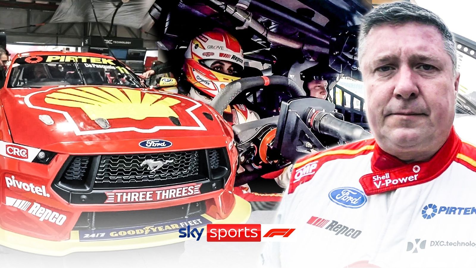 David Croft takes a ride in a V8 Supercar! | F1 News | Sky Sports