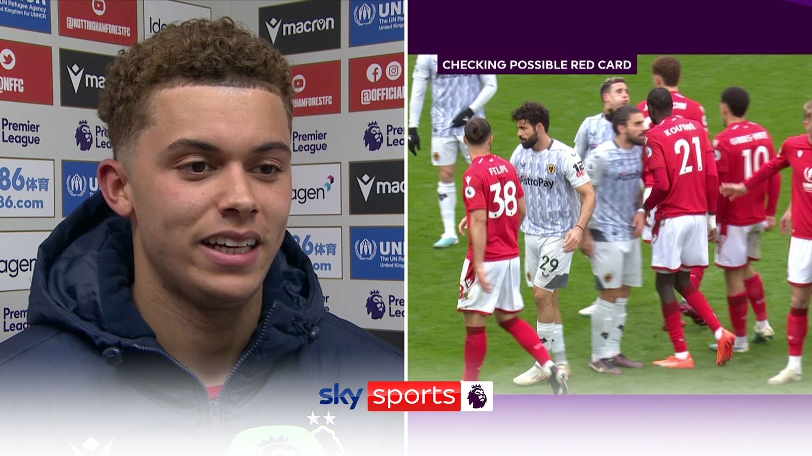 Brennan Johnson on Daniel Podence incident: I felt some sort of spit ...