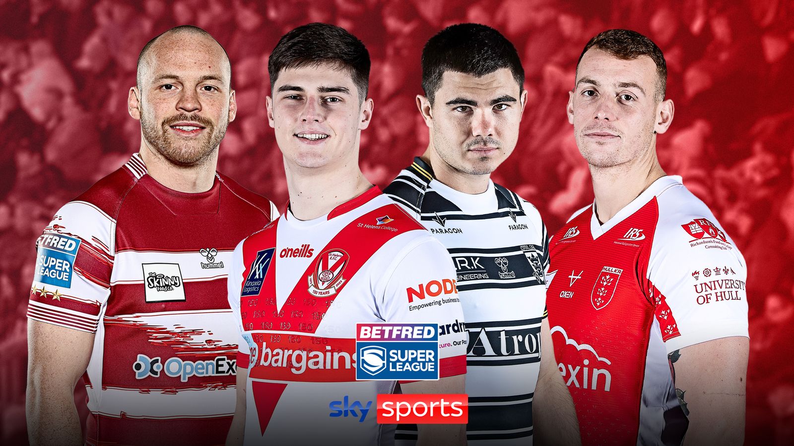 Super League Rivals Round 2023: Wigan face St Helens, Hull derby and ...