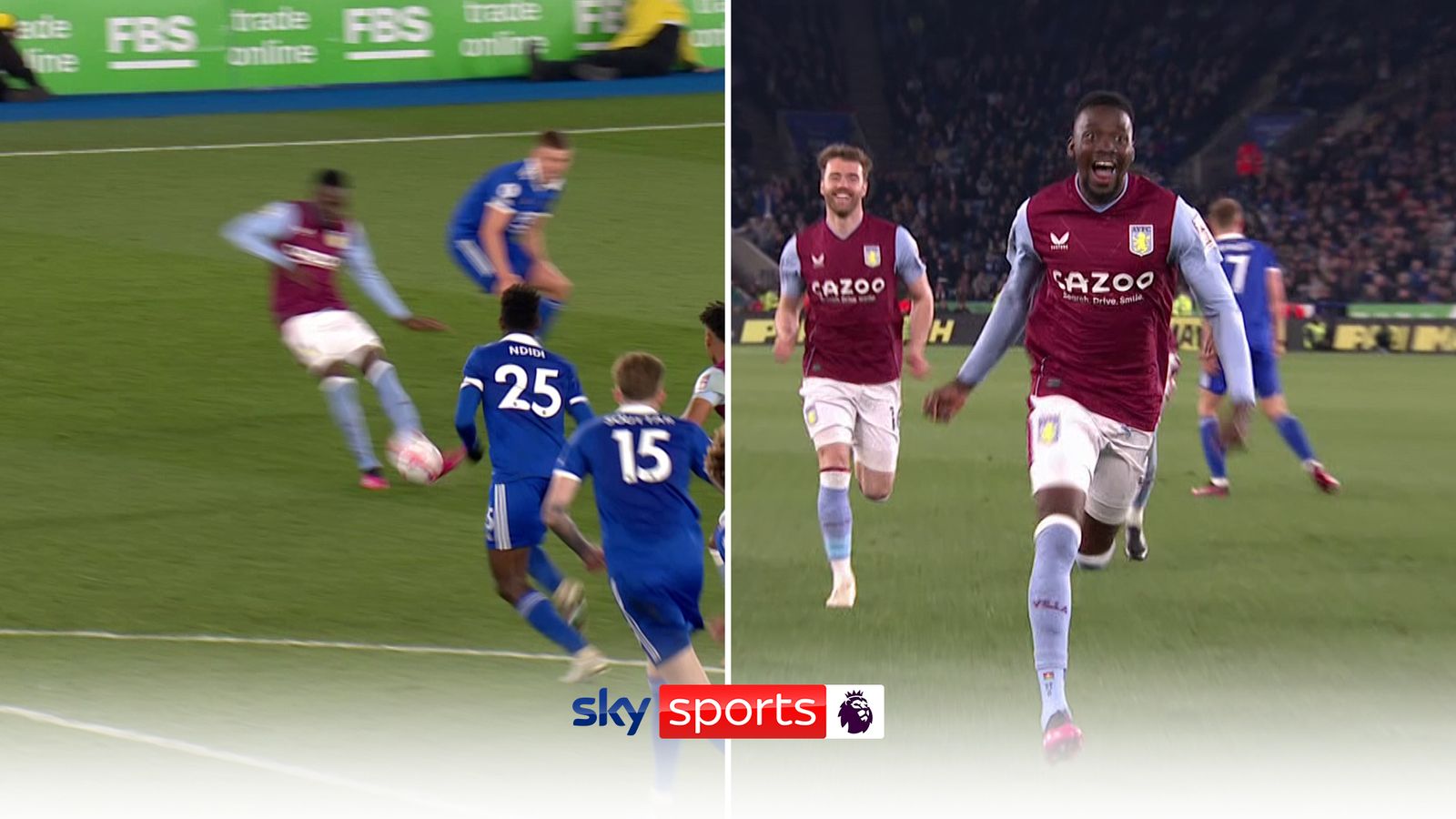 Bertrand Traore's magnificent winner for Leicester against Aston Villa ...