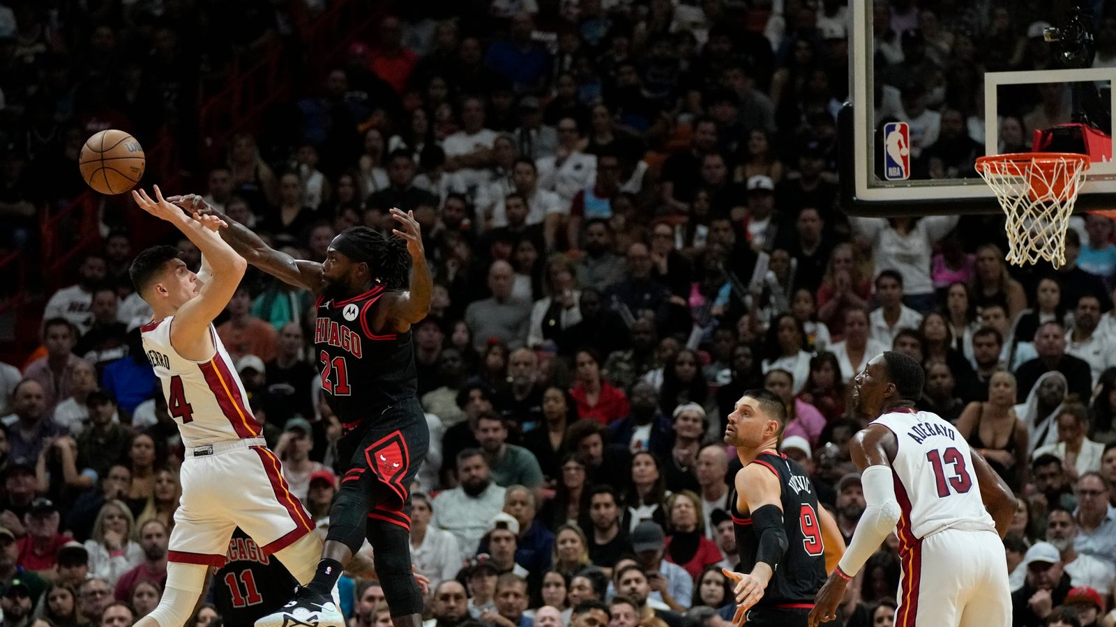 Miami Heat's Tyler Herro breaks right hand in playoff opener | NBA News ...