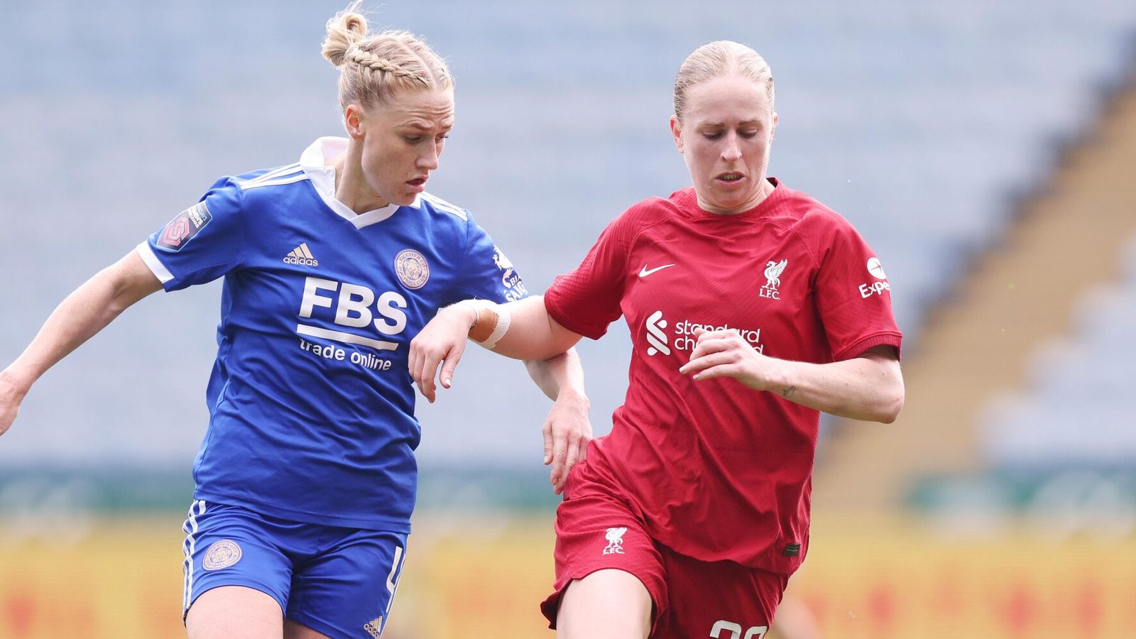 Leicester City 4-0 Liverpool: Foxes boost Women's Super League survival ...