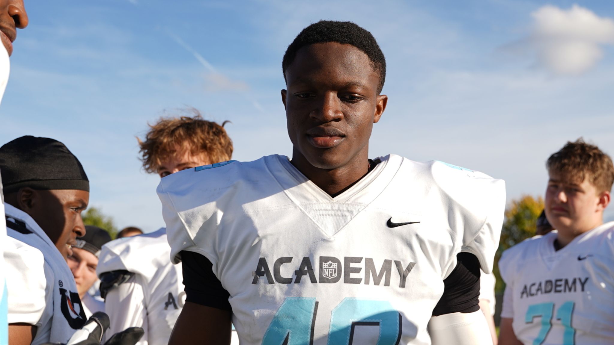 Emmanuel Okoye: The NFL Academy prospect discovered by Osi Umenyiora ...