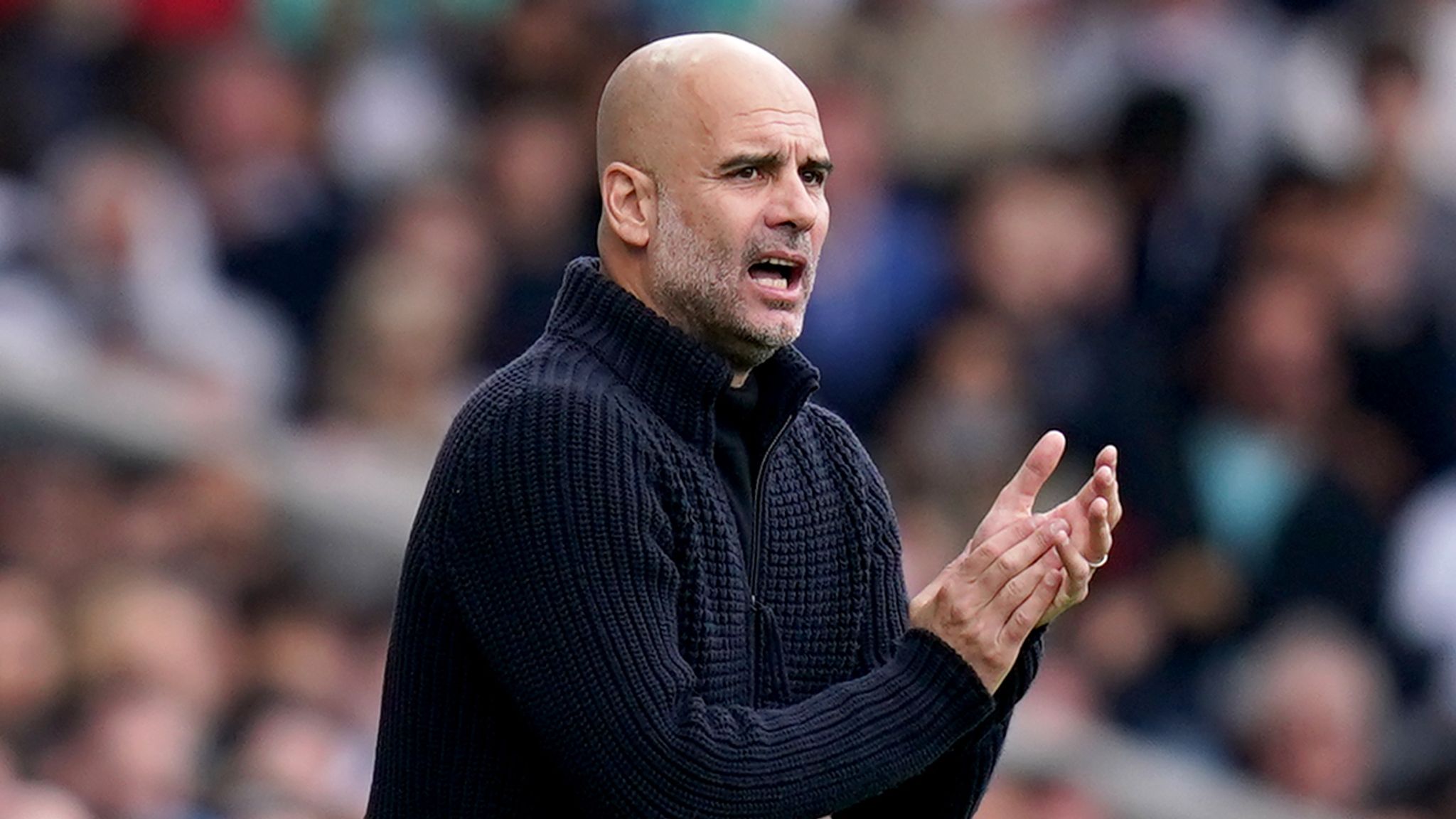 Manchester City boss Pep Guardiola says his players don't need a leader ...