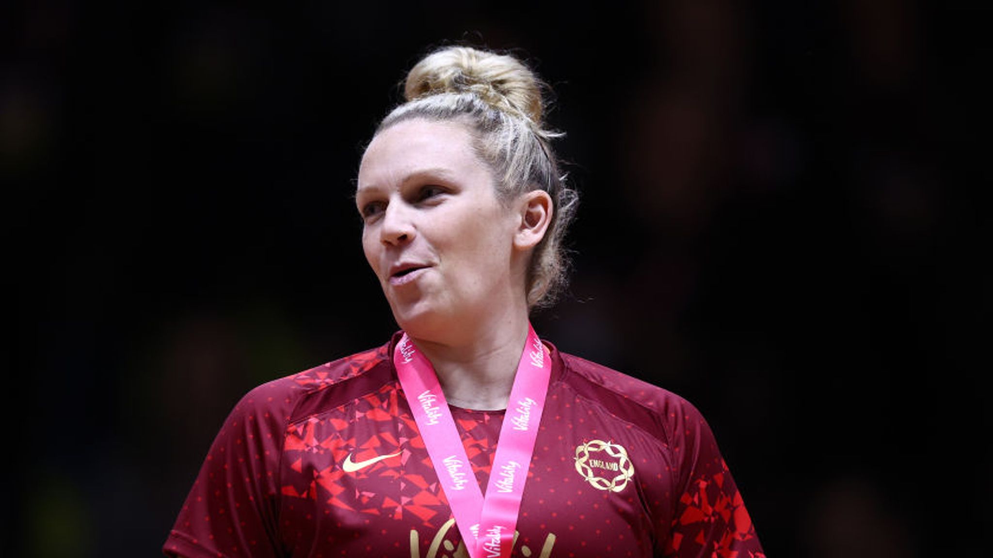 England's Jo Harten announces retirement from international netball at ...
