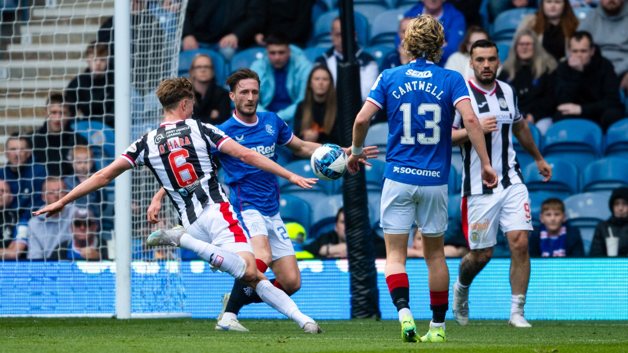 Rangers 5-2 St Mirren: Ibrox side score three late goals to break St ...