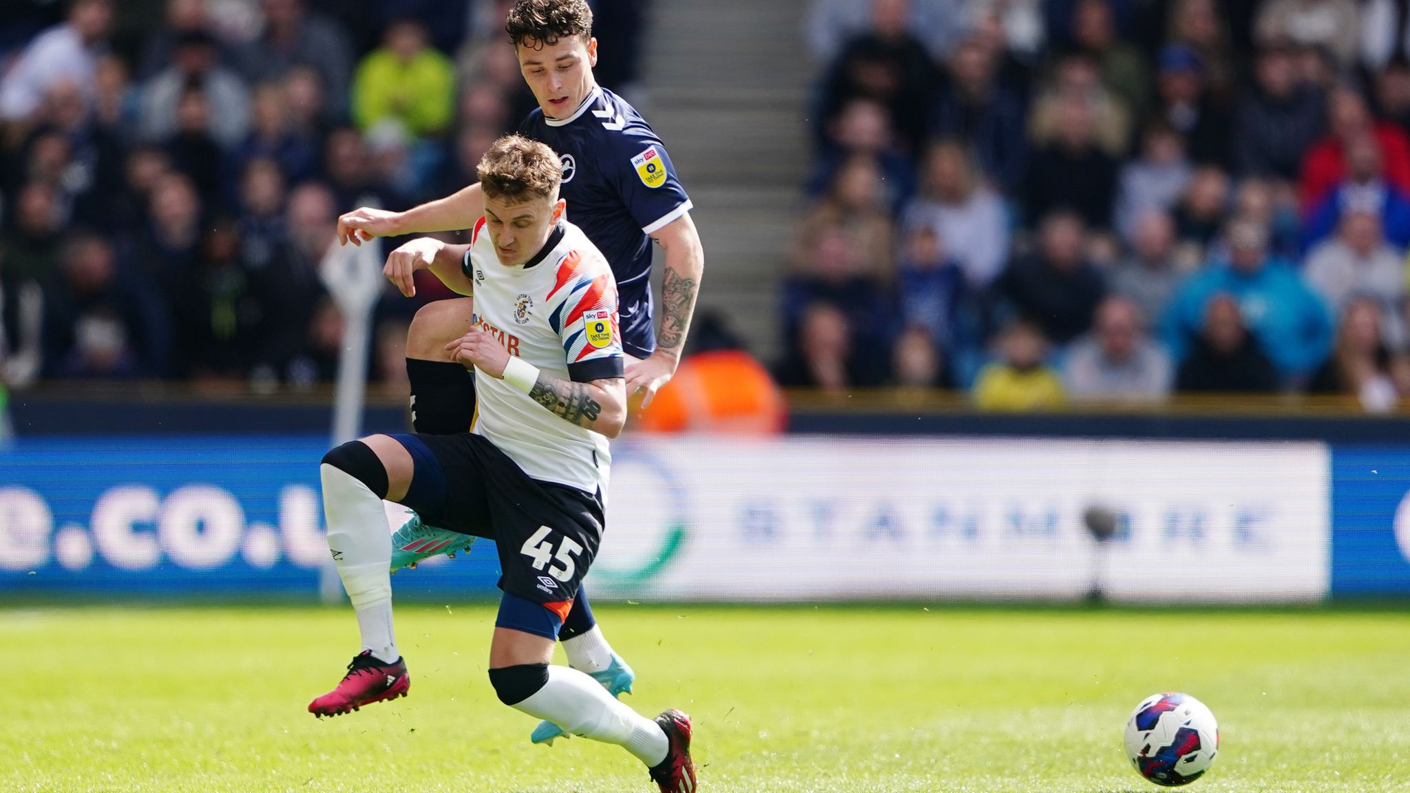 Millwall 0-0 Luton: Championship play-off hopefuls play out stalemate ...