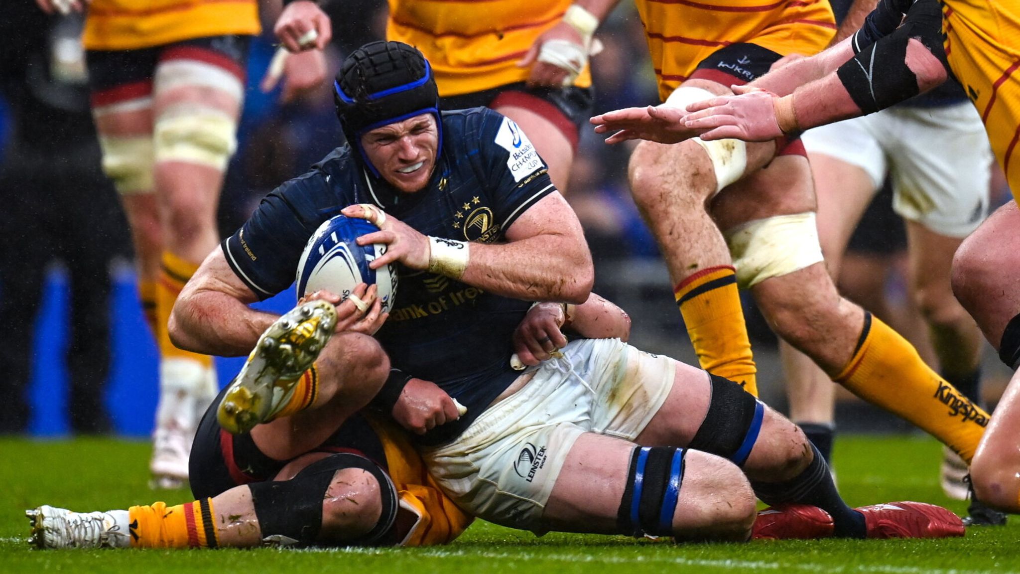 Leinster 30-15 Ulster: Hosts outmuscle Irish provincial rivals to earn ...