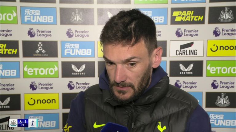 Hugo Lloris: Defeat very embarrassing | We lacked pride | Video | Watch ...