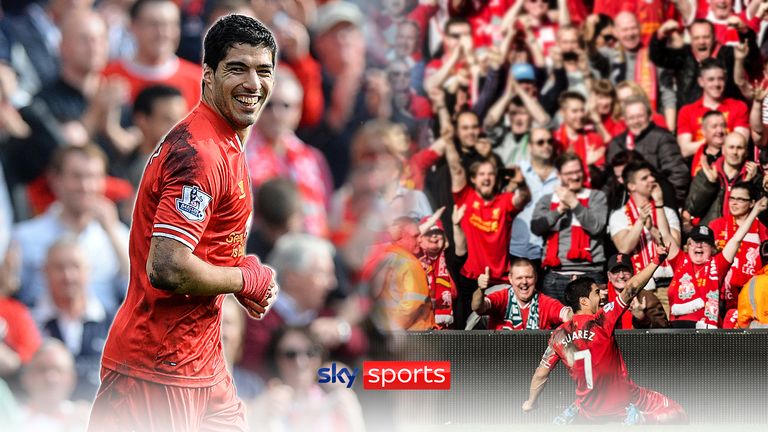 PL Vault 2014: Luis Suarez breaks Robbie Fowler's scoring record! | Liverpool 4-0 Spurs | Video ...