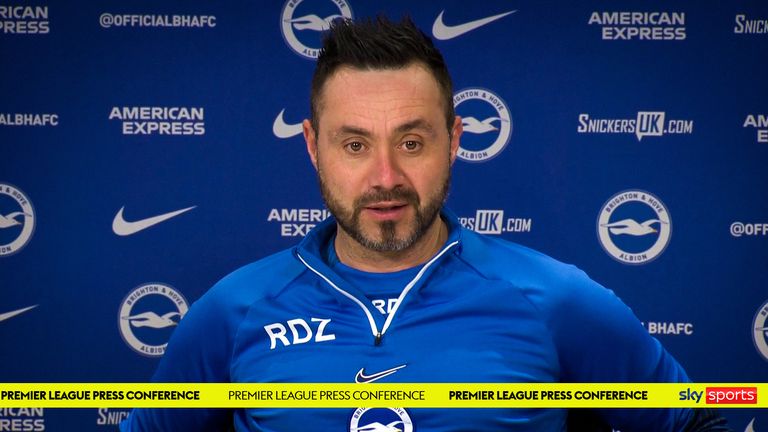 I Have To Thank Graham Potter Roberto De Zerbi Lucky To Have
