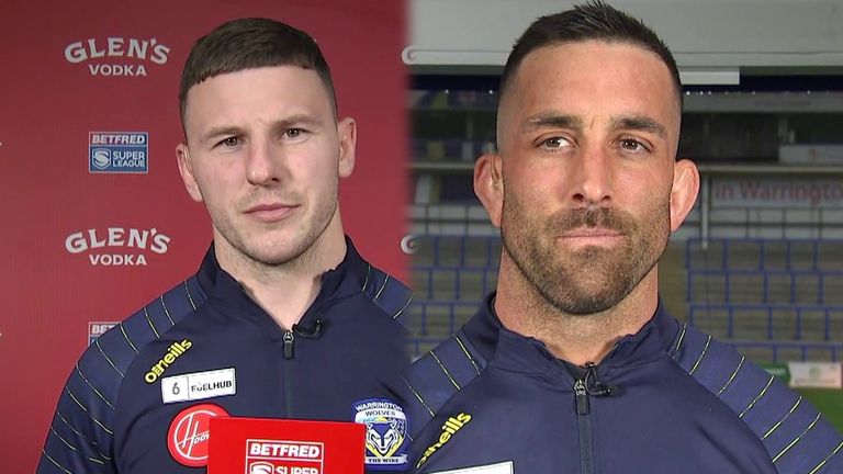 George Williams and Paul Vaughan sign Warrington Wolves contract ...