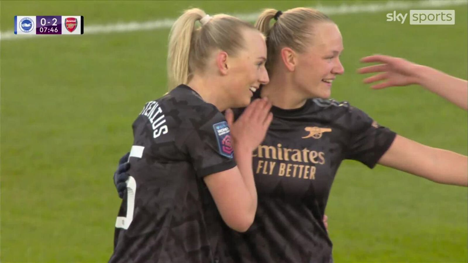 Stina Blackstenius doubles Arsenal's lead | Football News | Sky Sports