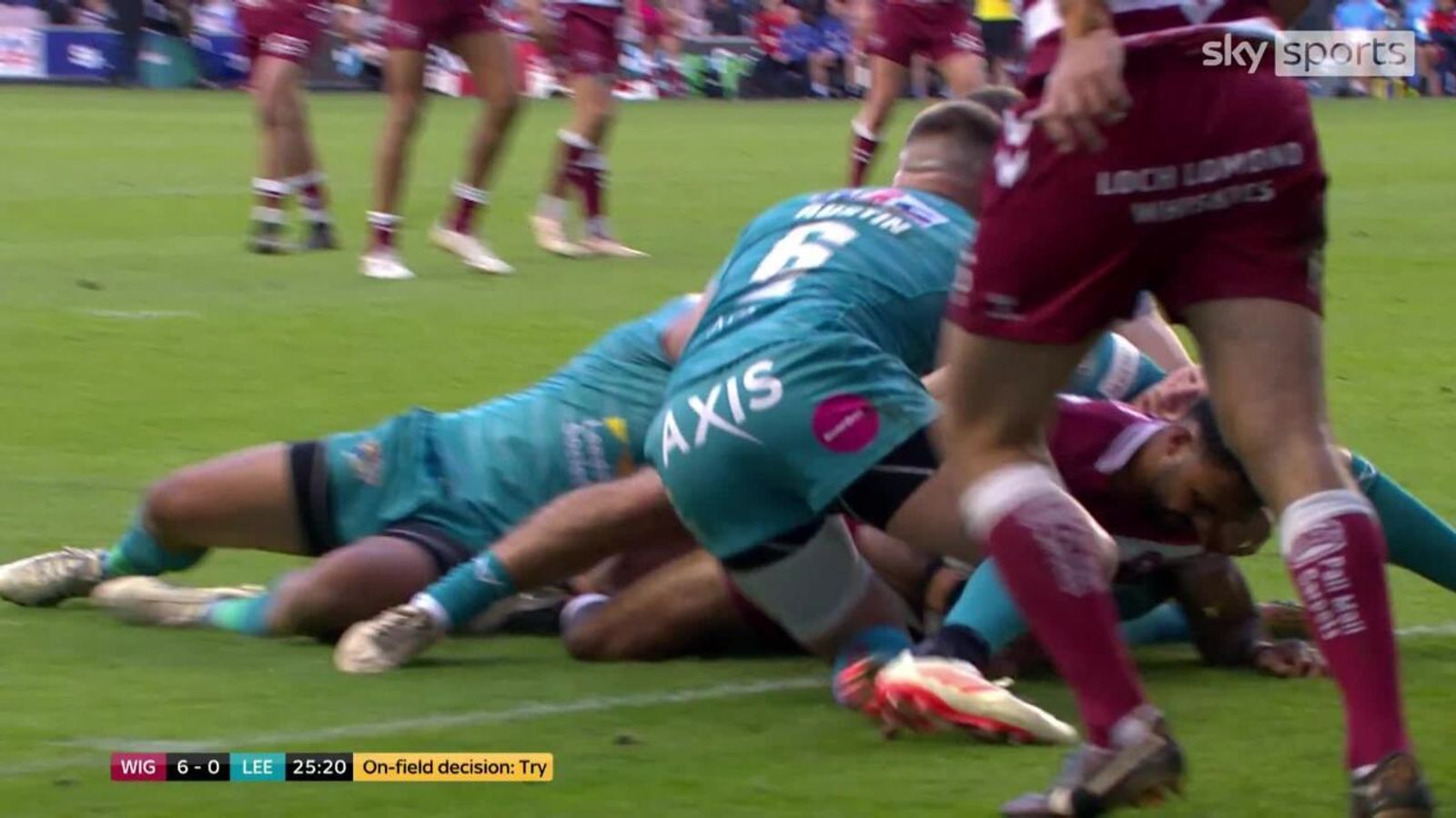 Bevan French extends Wigan Warriors' lead | Rugby League News | Sky Sports