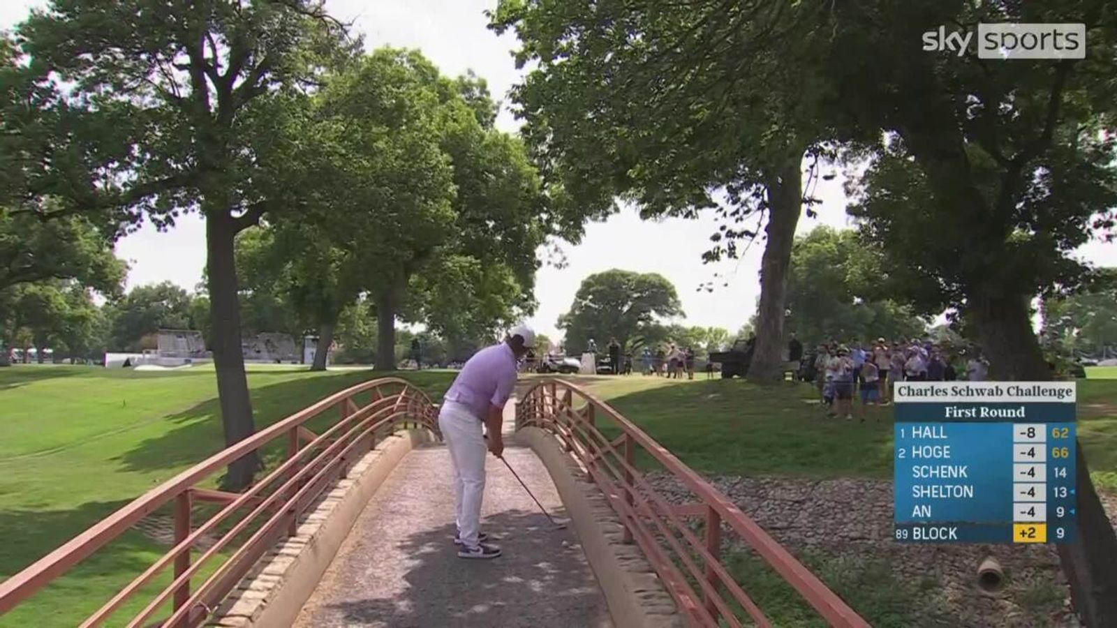 Michael Block plays incredible shot from bridge! | 'His legend ...