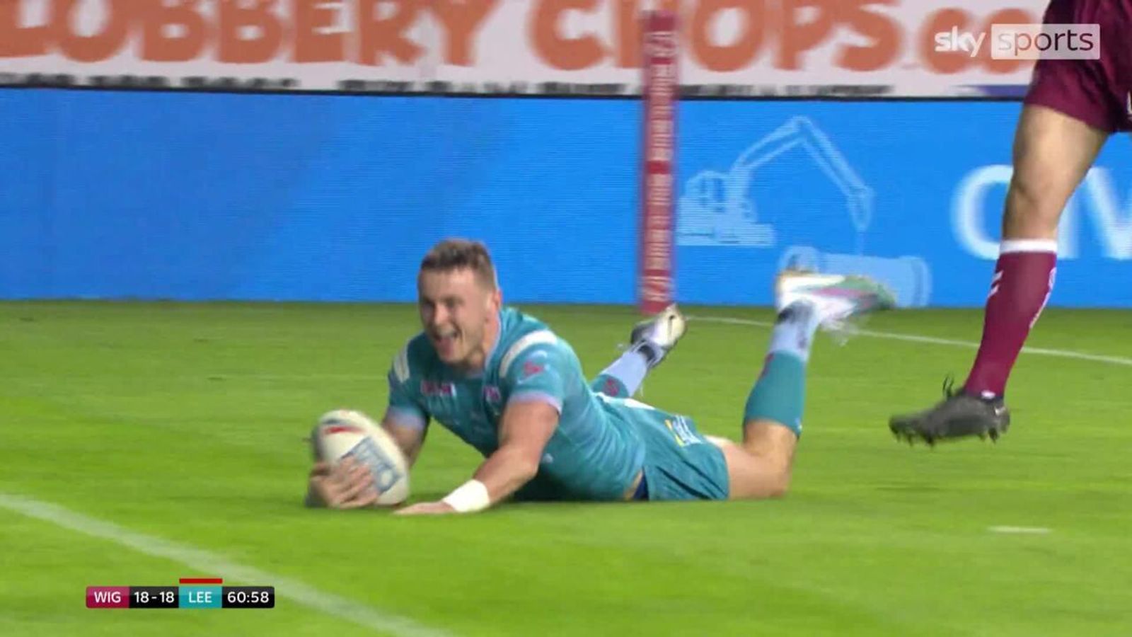 Harry Newman's second stunning interception try! | Rugby League News ...