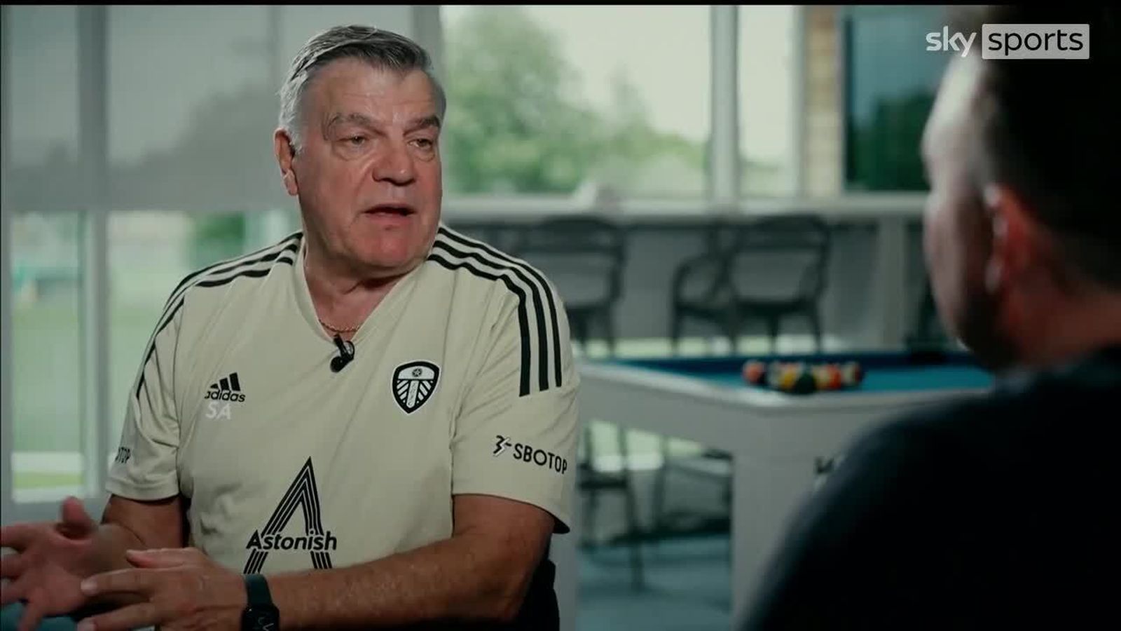 ‘I get told off for my chewing gum antics!’ | Tubes meets Sam Allardyce ...