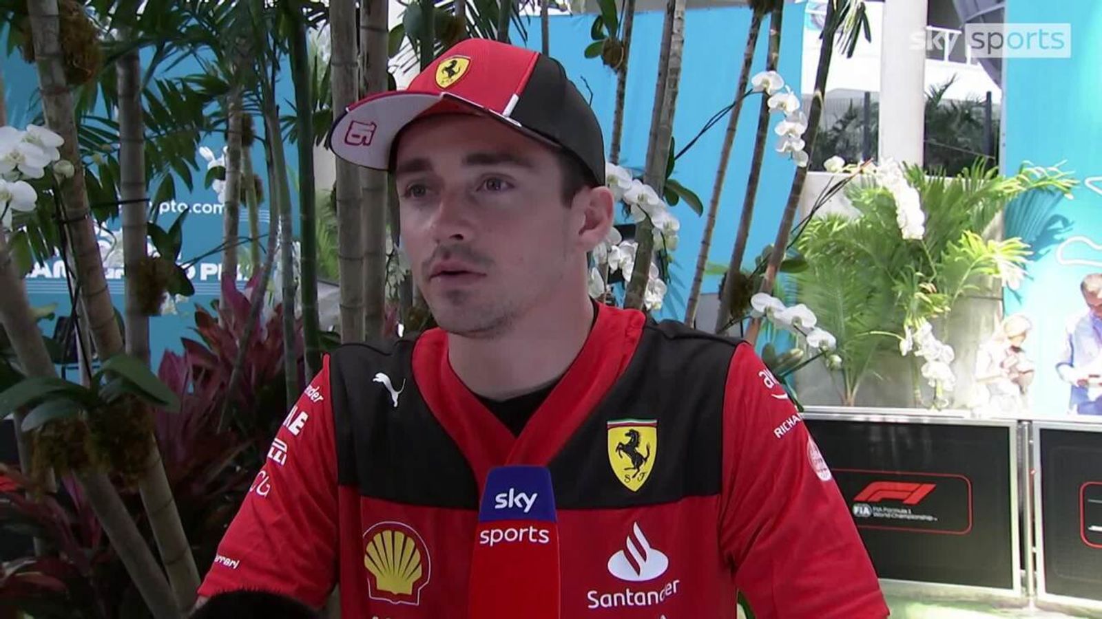 Charles Leclerc: We can't expect any miracles in Miami | F1 News | Sky ...