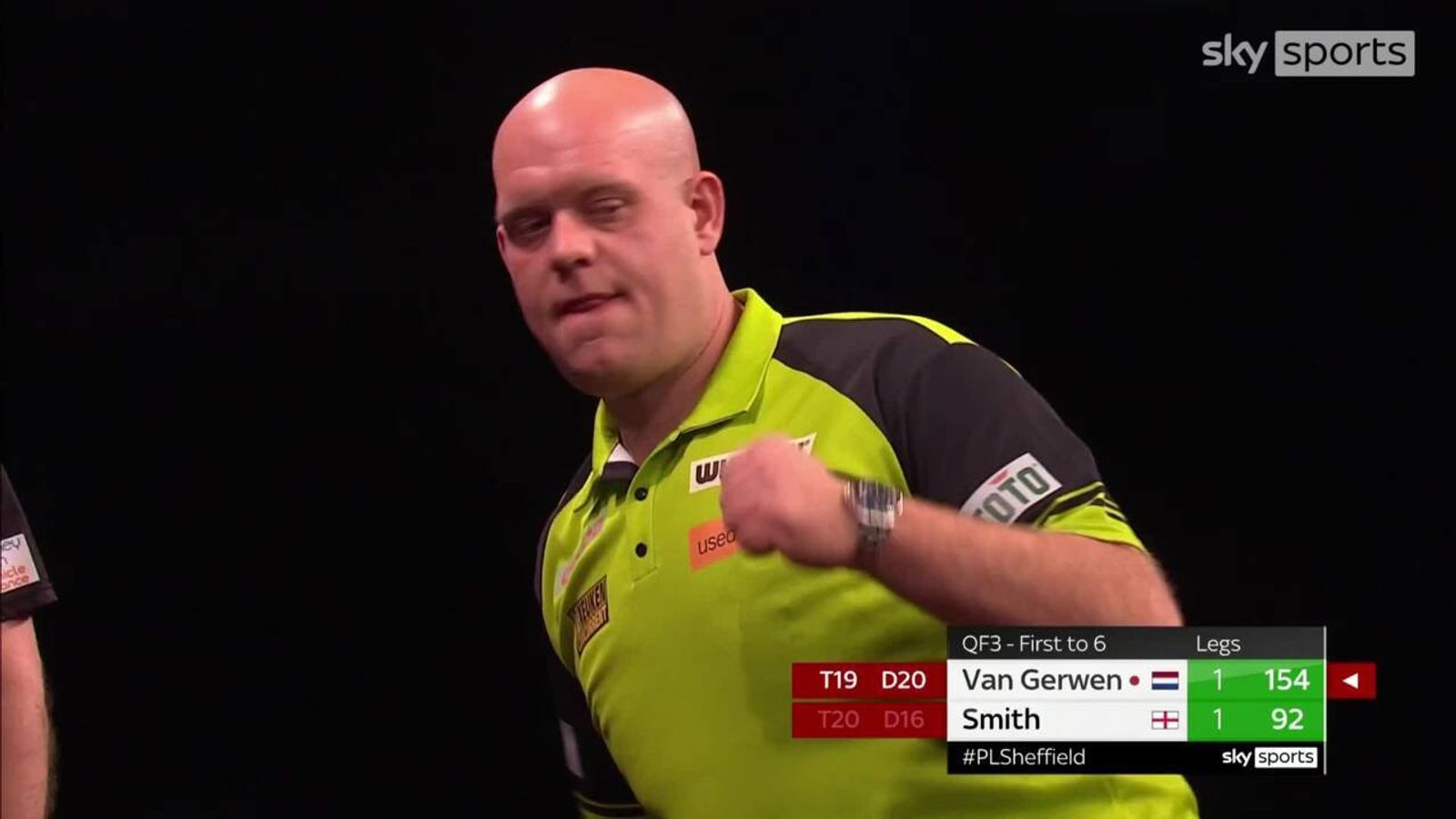 Premier League Darts: Michael Smith defeats MVG, Jonny Clayton and ...