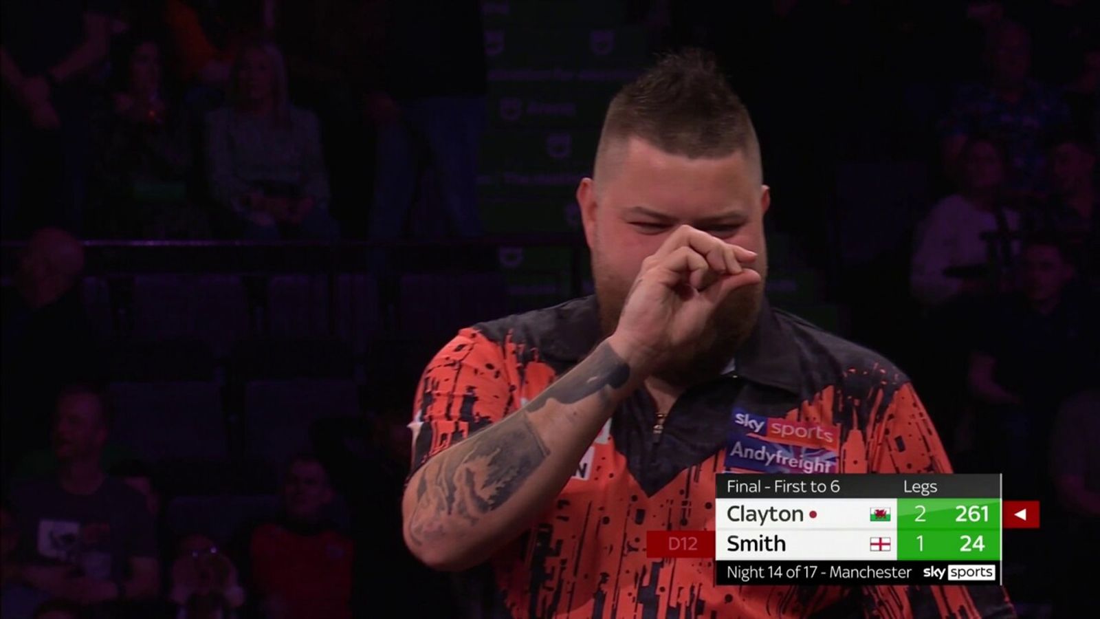 Premier League Darts: Michael Smith defeats Nathan Aspinall, Michael ...