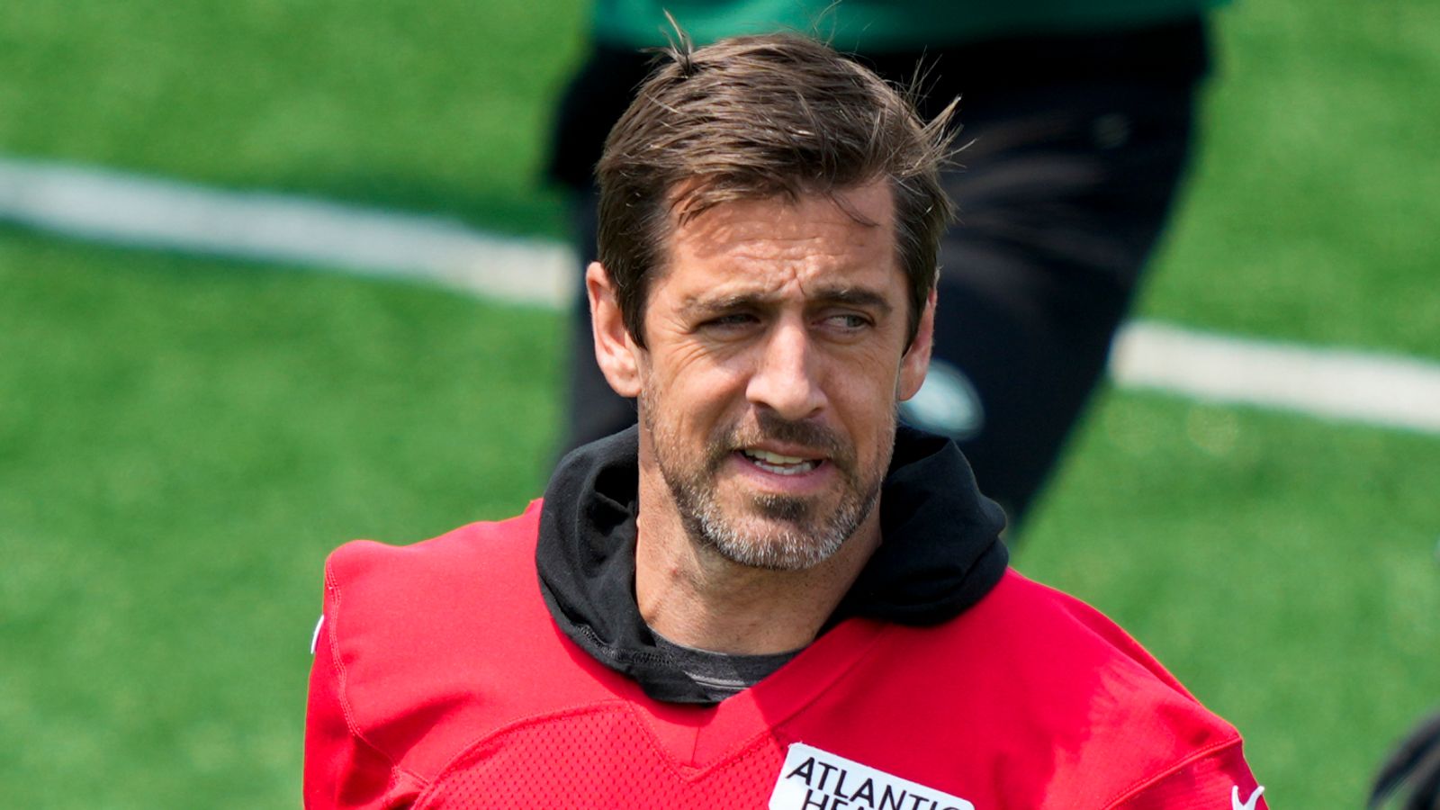 Aaron Rodgers plays down concerns over calf injury during opening days ...