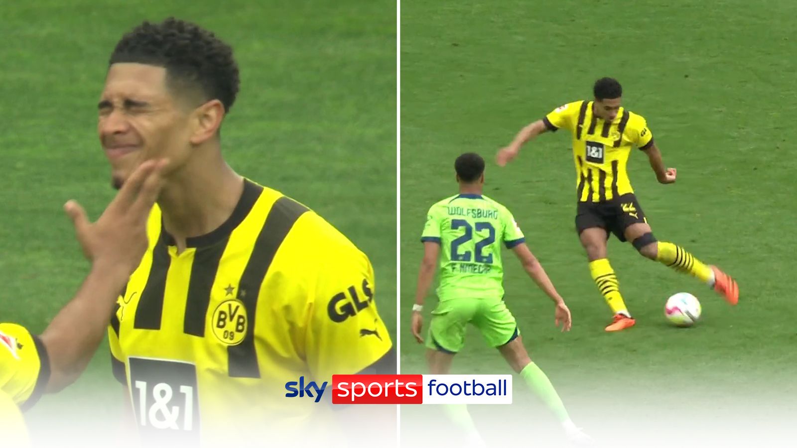 Lucky bounce helps Jude Bellingham score a stunning solo goal ...