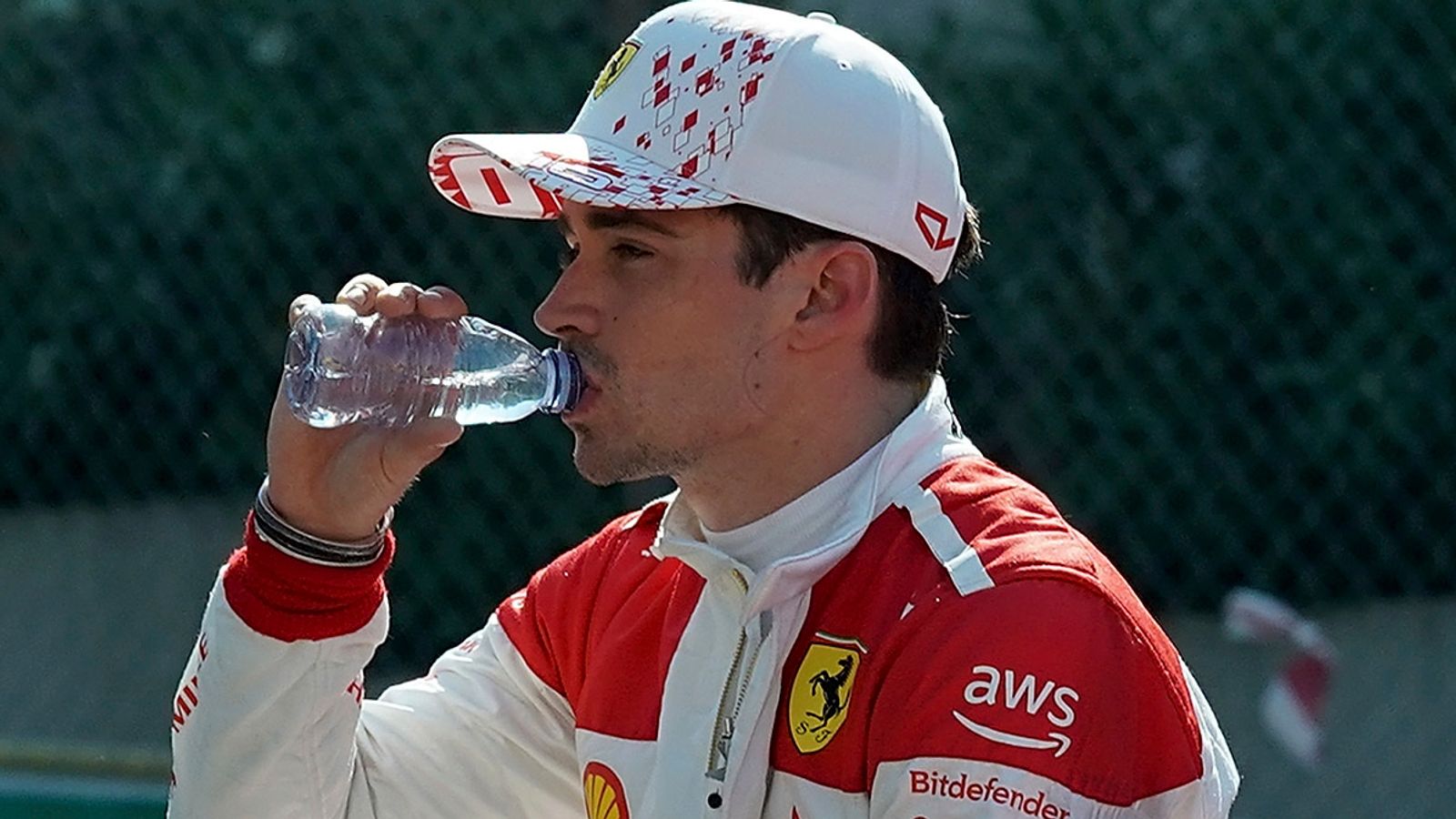 Charles Leclerc given three-place grid penalty for blocking Lando ...