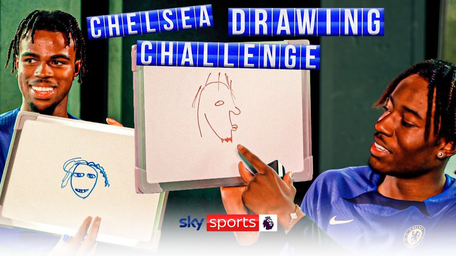 Carney Chukwuemeka and Noni Madueke take on the Chelsea drawing ...