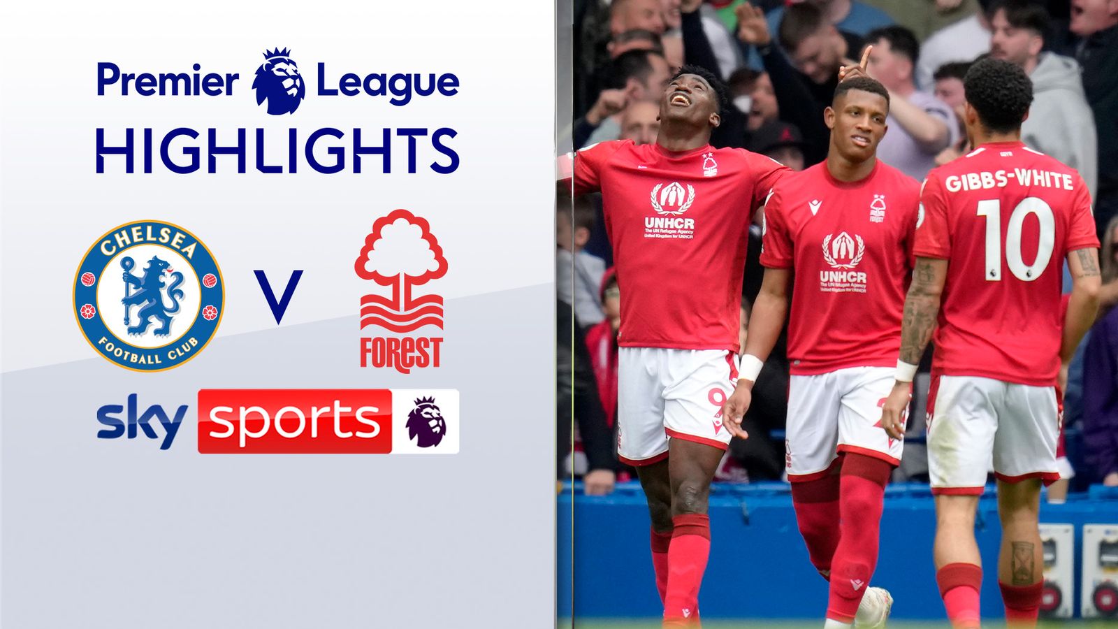 Chelsea 2-2 Nottingham Forest | Premier League highlights | Football ...