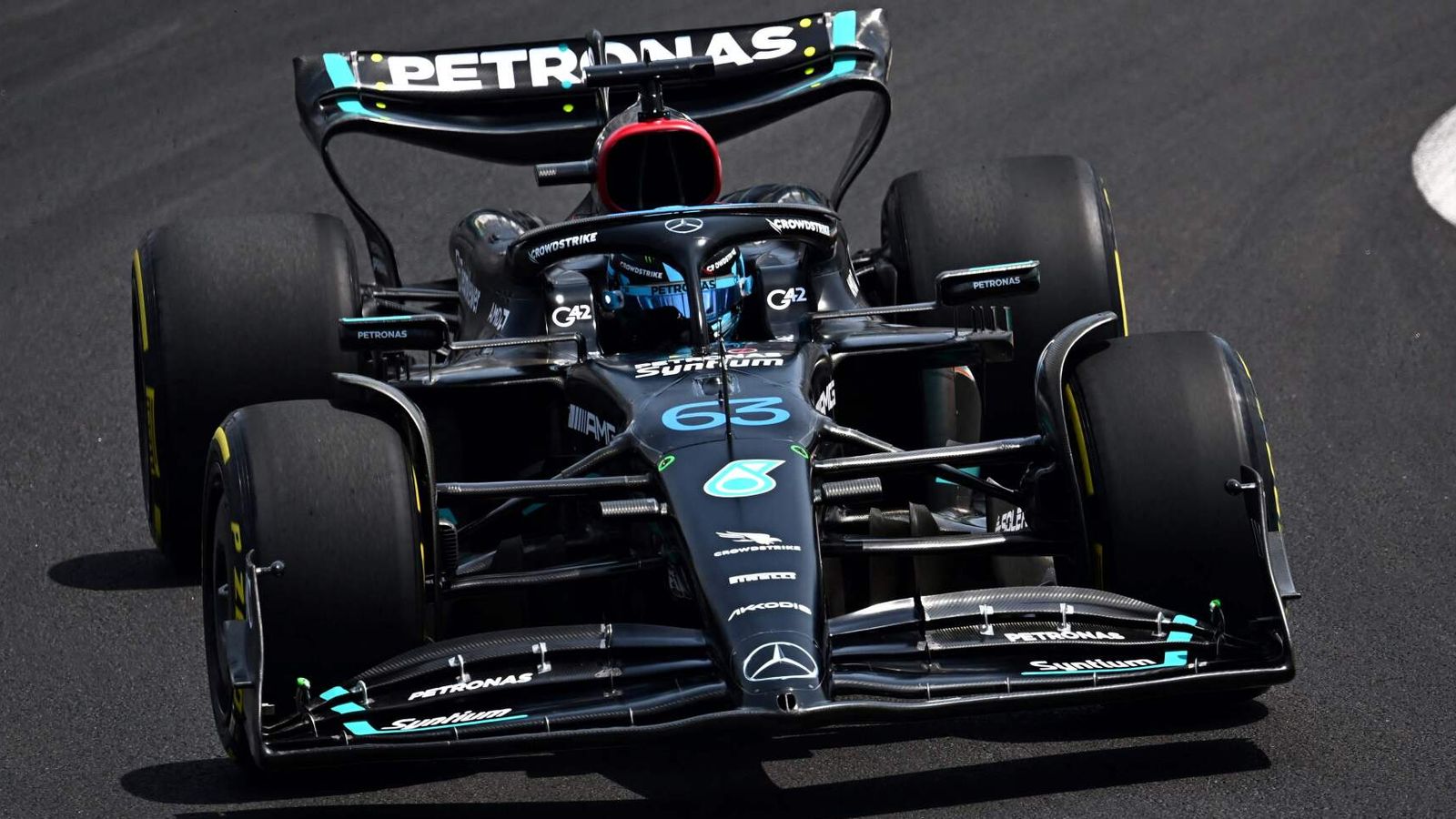 Miami GP, Practice One: George Russell leads Lewis Hamilton as Mercedes ...