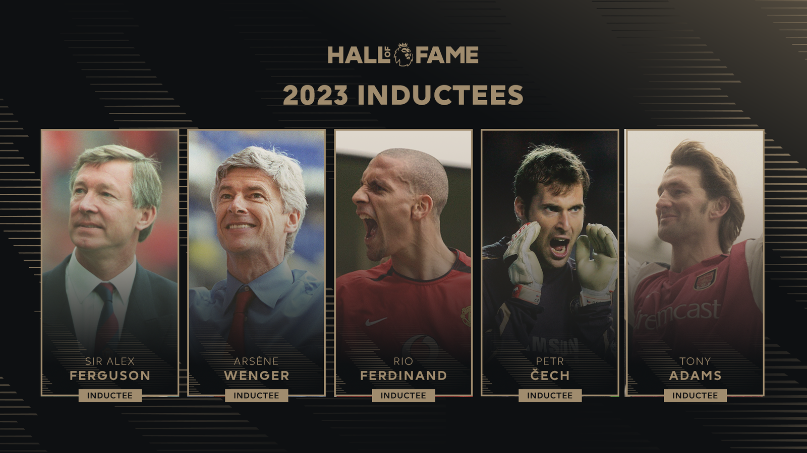 Premier League Hall of Fame: Rio Ferdinand, Petr Cech and Tony Adams ...