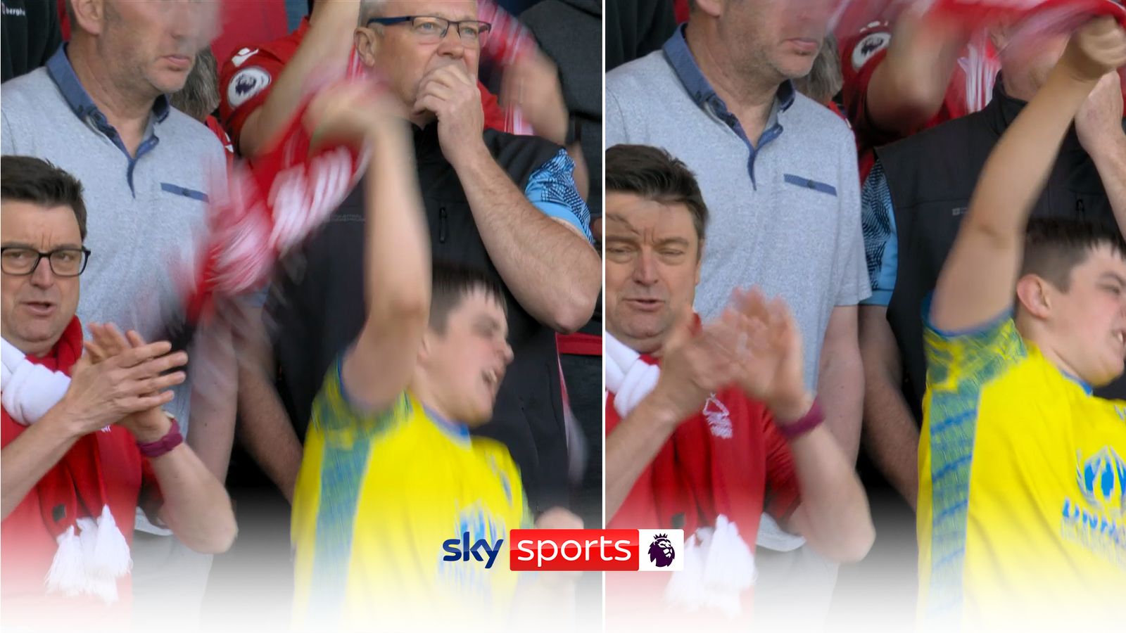 Nottingham Forest fan hit by scarf loses his glasses! | Football News ...