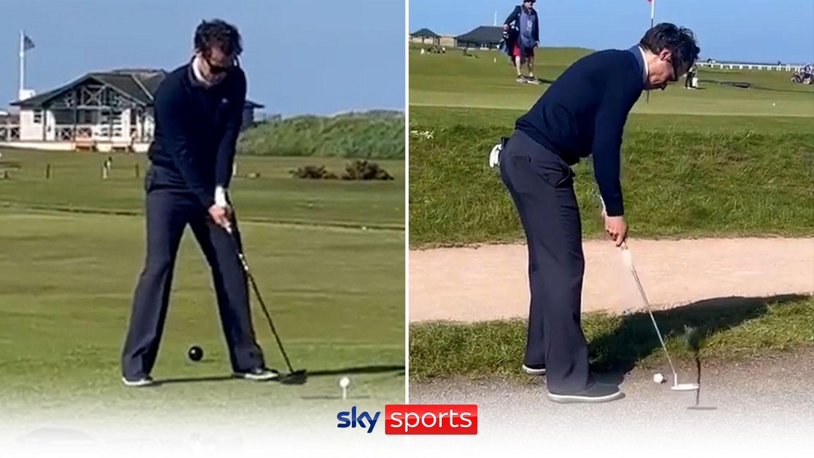 Harry Styles takes on the Old Course! | Musician and actor plays at St ...