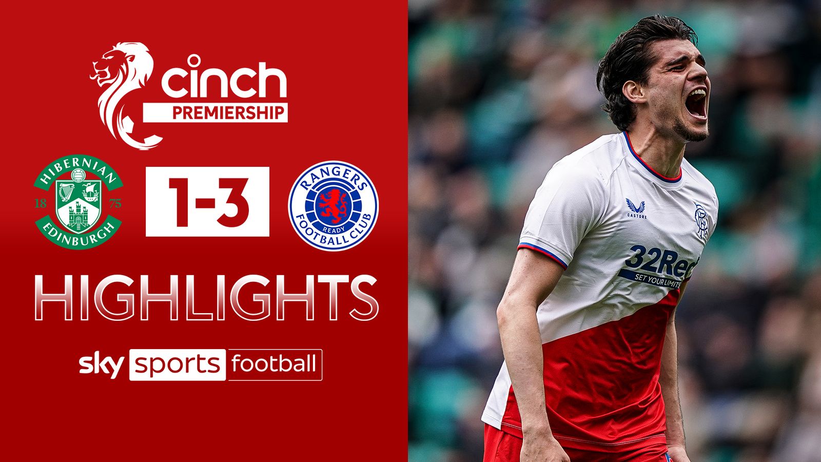 Hibernian 1-3 Rangers: James Tavernier stars on 400th competitive ...
