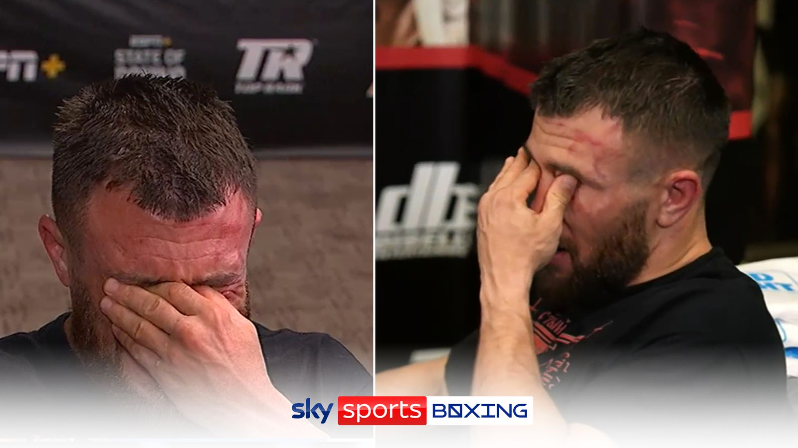 Inconsolable Vasiliy Lomachenko breaks down after Devin Haney defeat! | Boxing News | Sky Sports