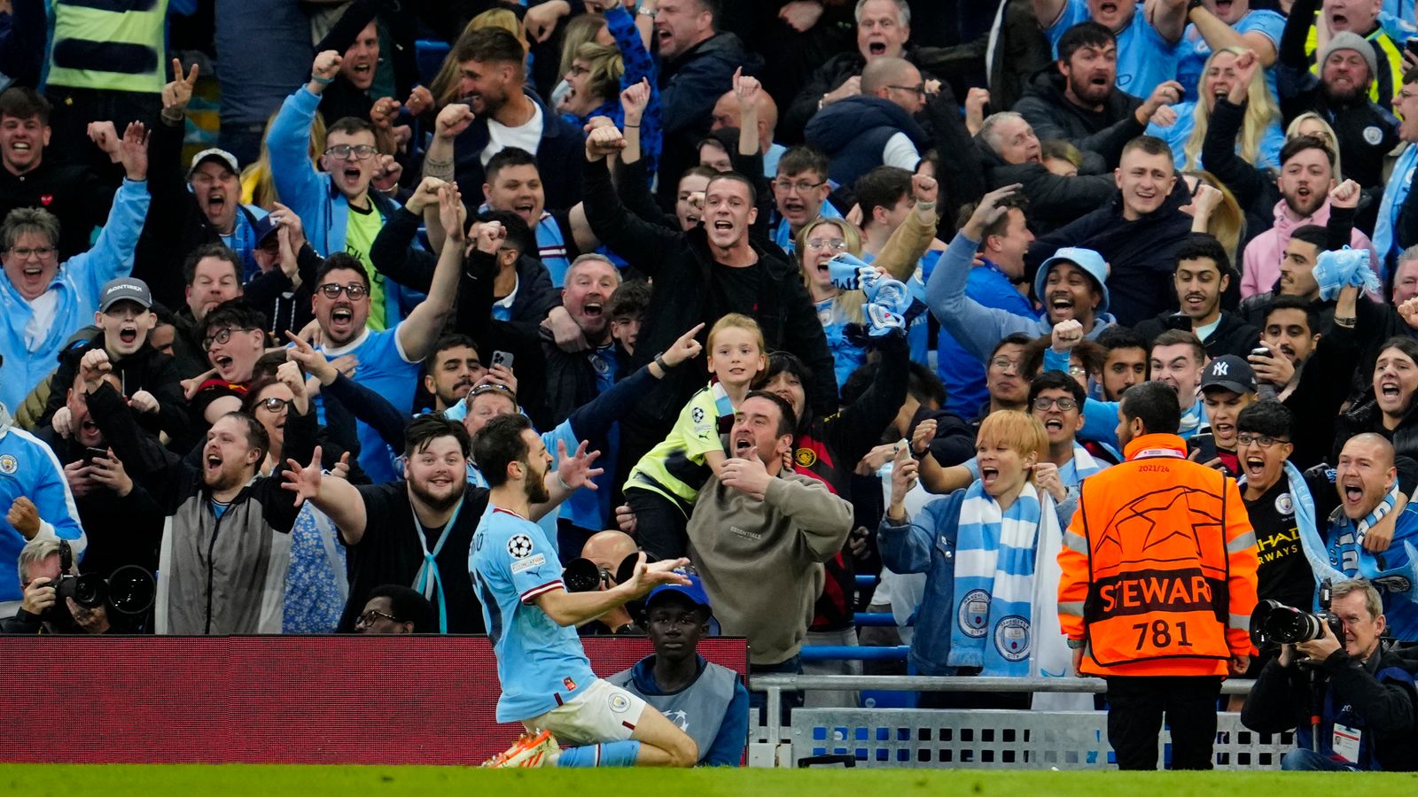 Man City 4-0 Real Madrid (agg 5-1): Bernardo Silva scores two as ...