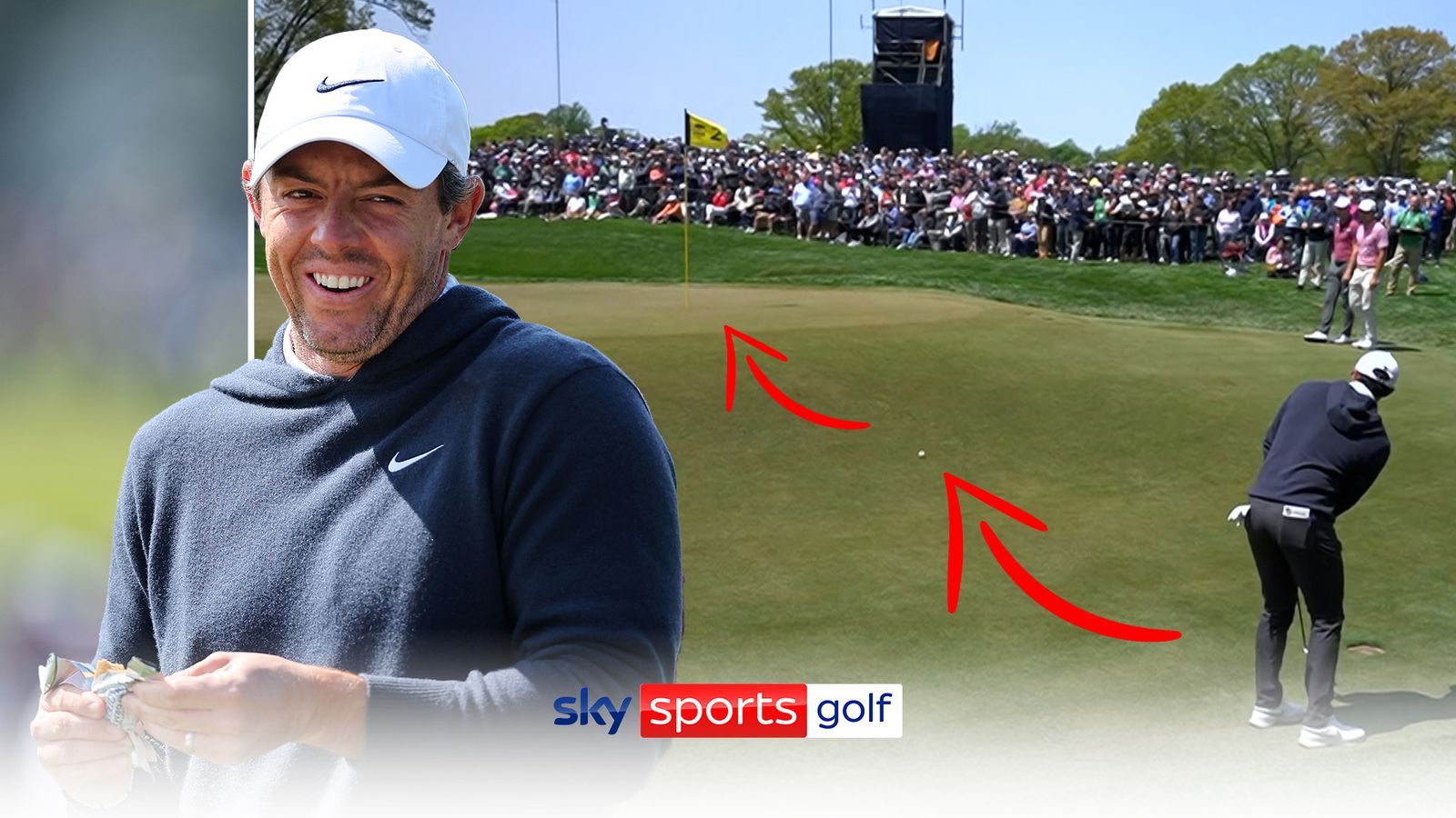 'No way! There's no quit in Rory!' | McIlroy holes incredible putt ...