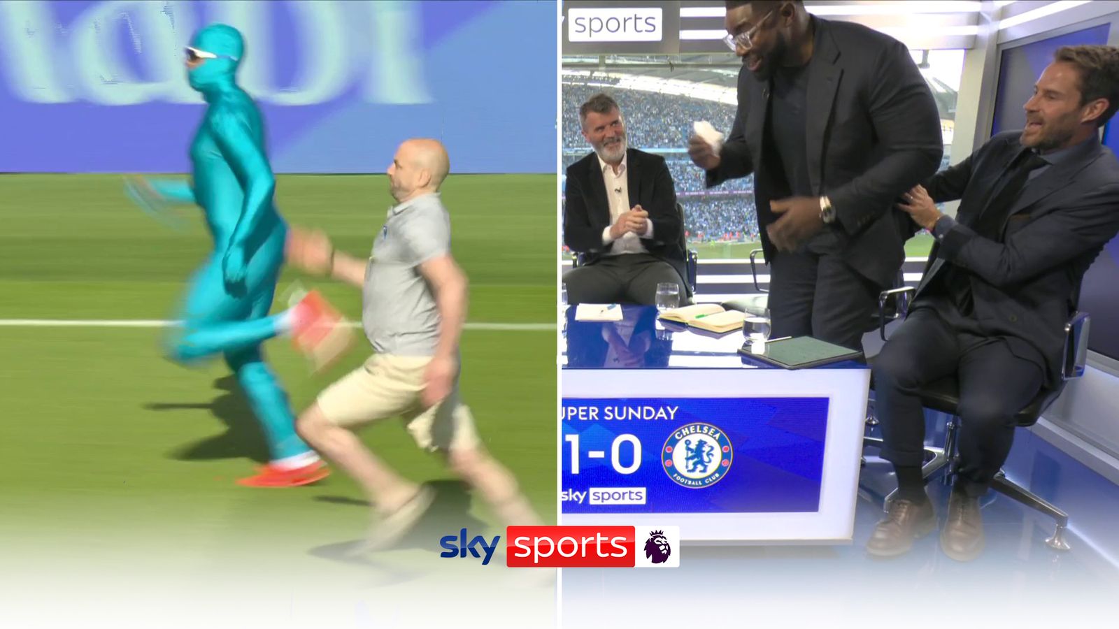 'Who is the man in the suit?' | Micah Richards bursting onto the scene ...