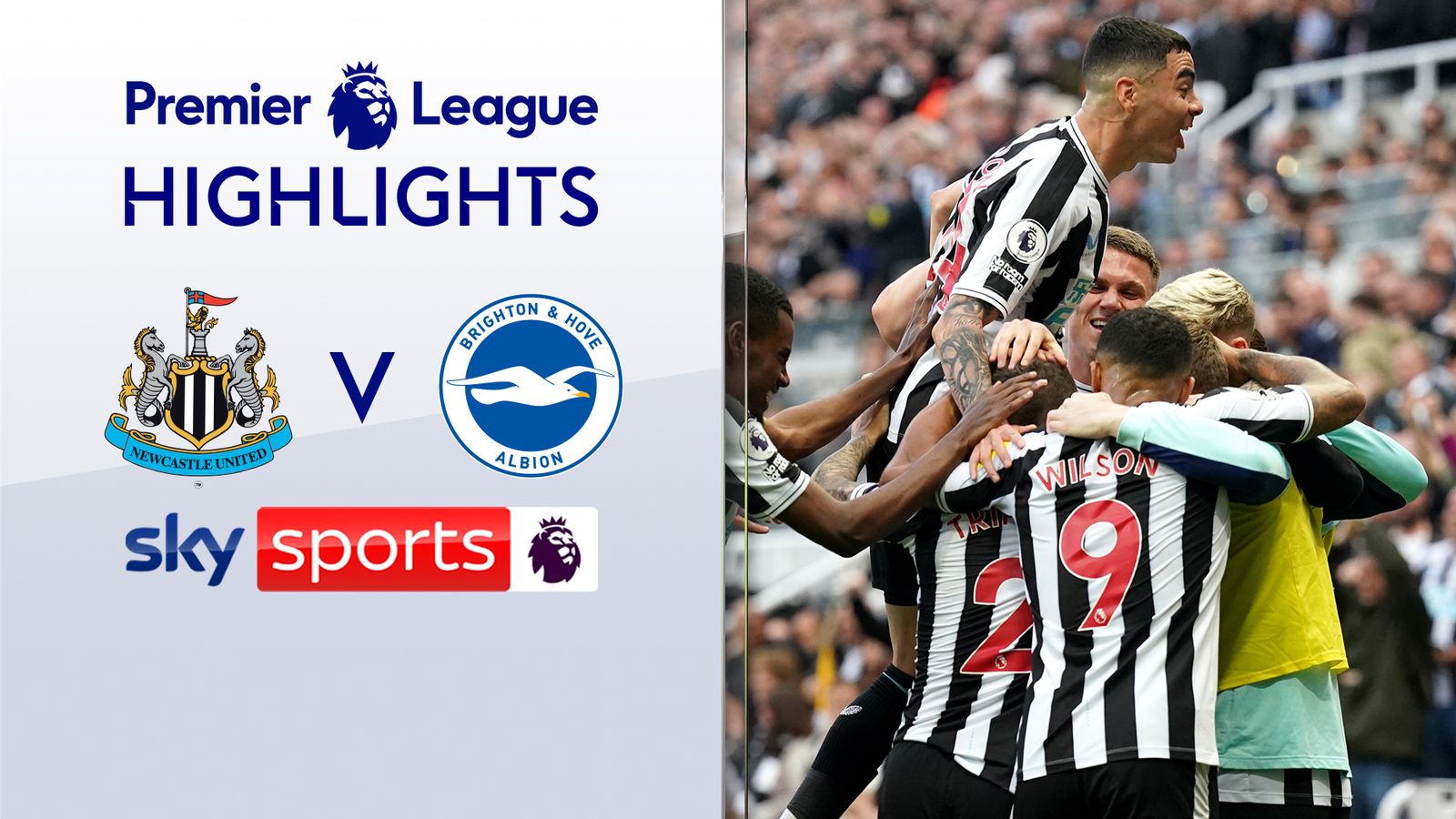 Newcastle 4-1 Brighton | Premier League highlights | Football News ...